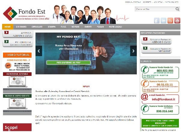 Fondo Est, il fondo sanitario integrativo: strutture convenzionate ...